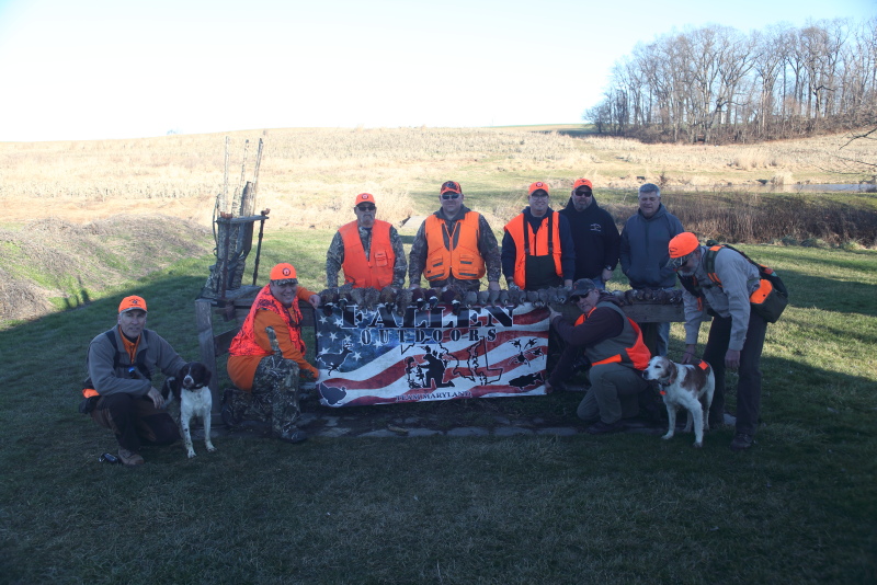 Upland Bird Hunt with 4 Disabled Veterans at the Mason Dixon Outfitters ...